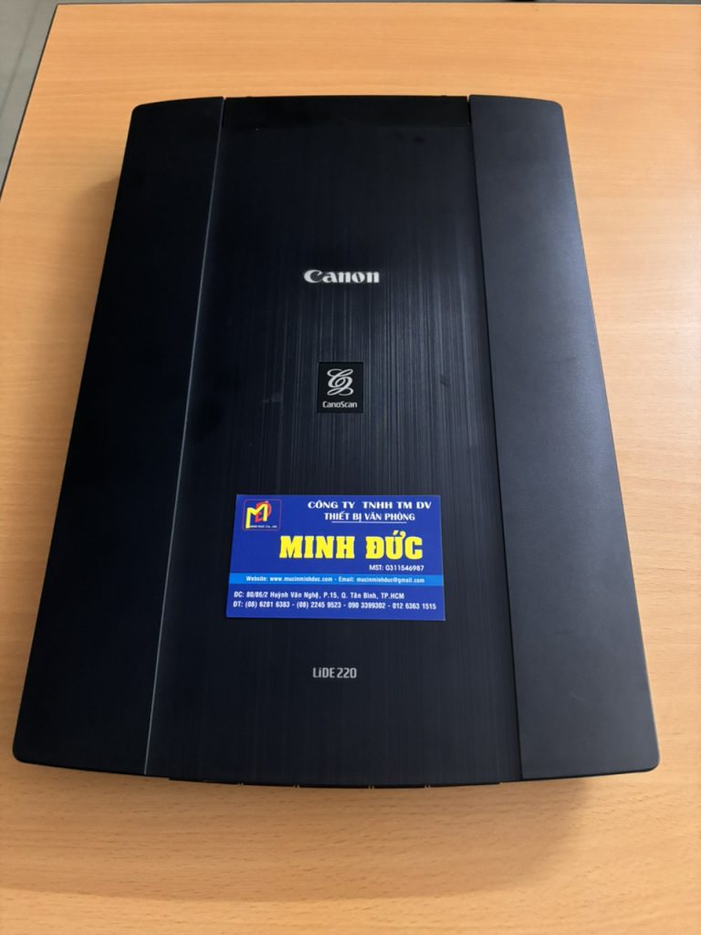 Máy scan canon LIDE 220 cũ (scan màu và trắng đen khổ a4), giá rẻ